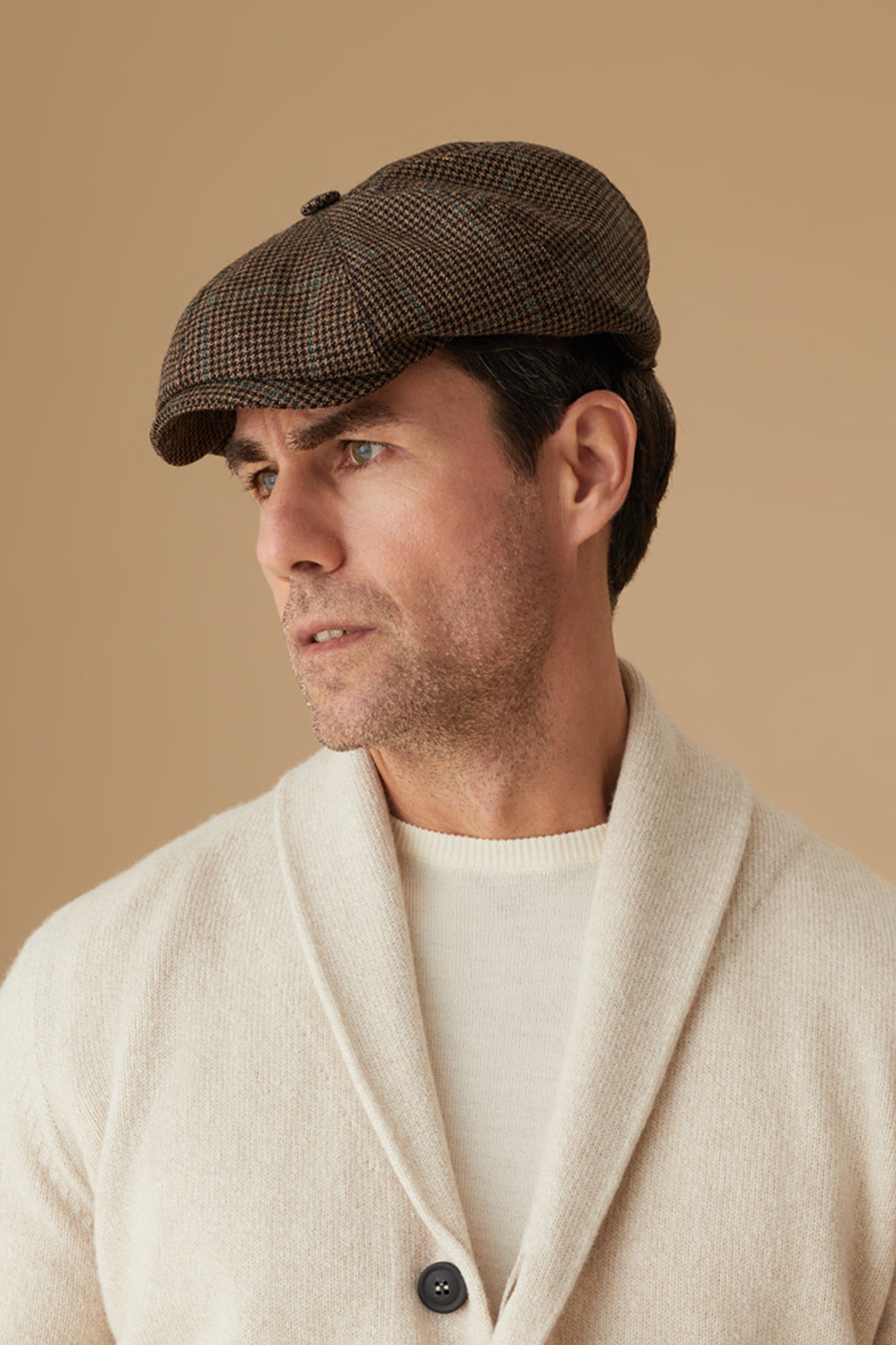 Bakerboy Caps & Hats - Men's Tweed, Cotton Bakerboy Caps