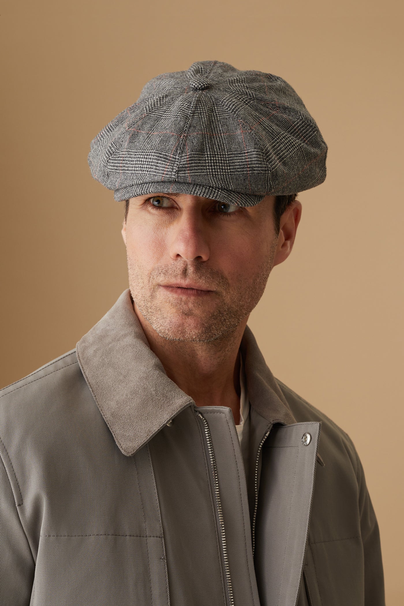 Bakerboy Caps & Hats - Men's Tweed, Cotton Bakerboy Caps