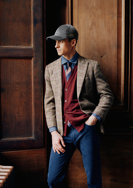 Cashmere & Wool Baseball Caps for men & Watch Caps