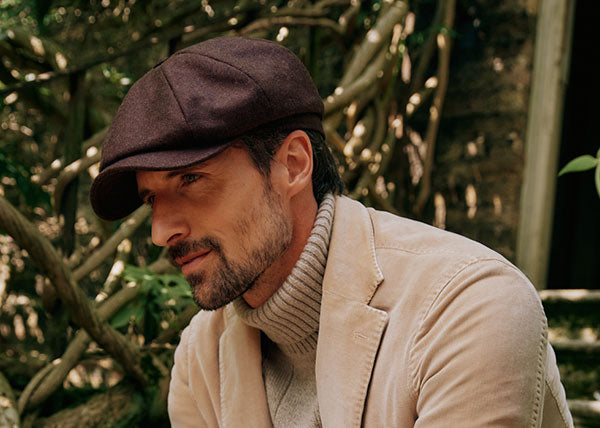 Bakerboy Caps & Hats - Men's Tweed, Cotton Bakerboy Caps