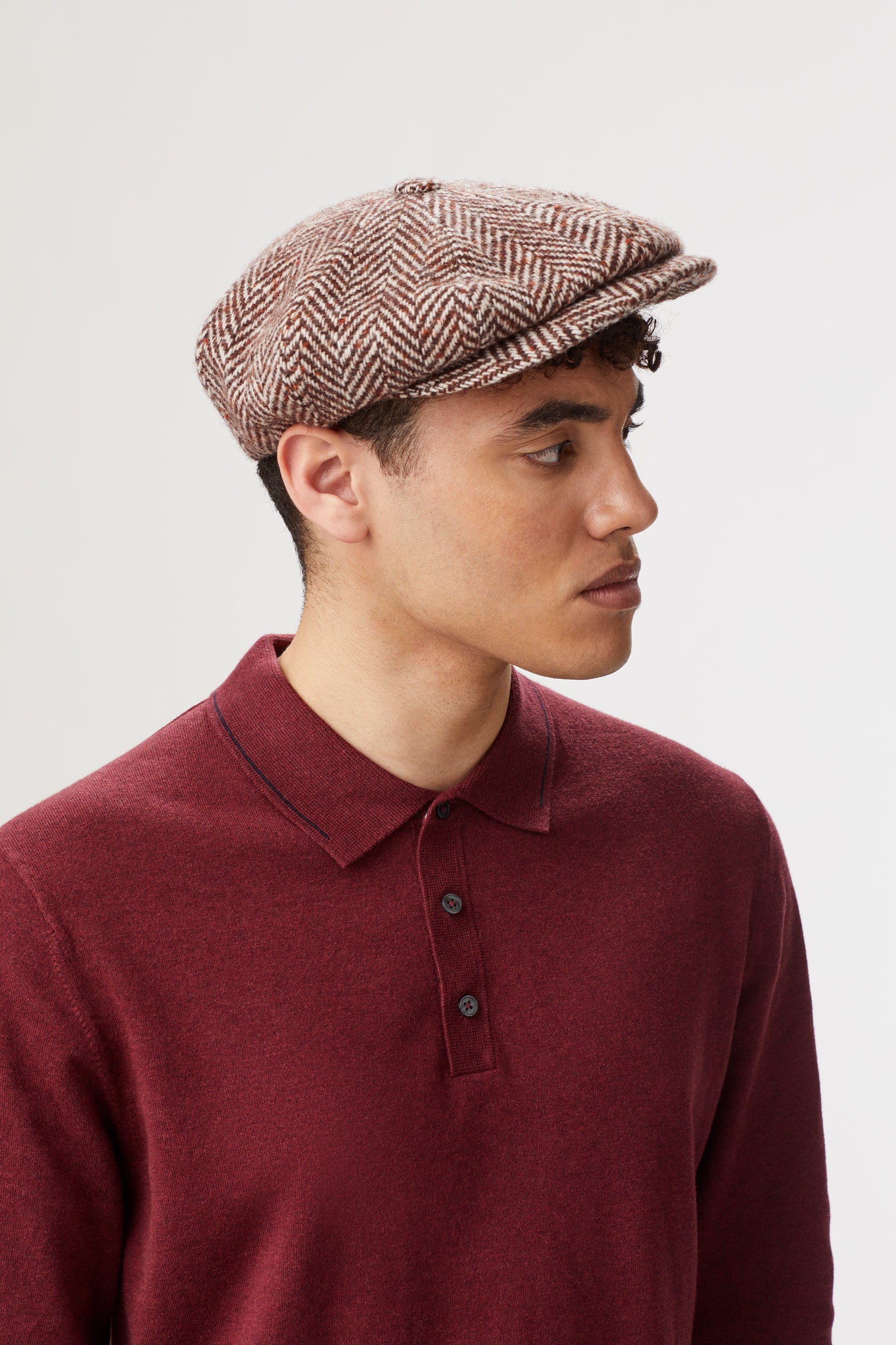 Bakerboy Caps & Hats - Men's Tweed, Cotton Bakerboy Caps