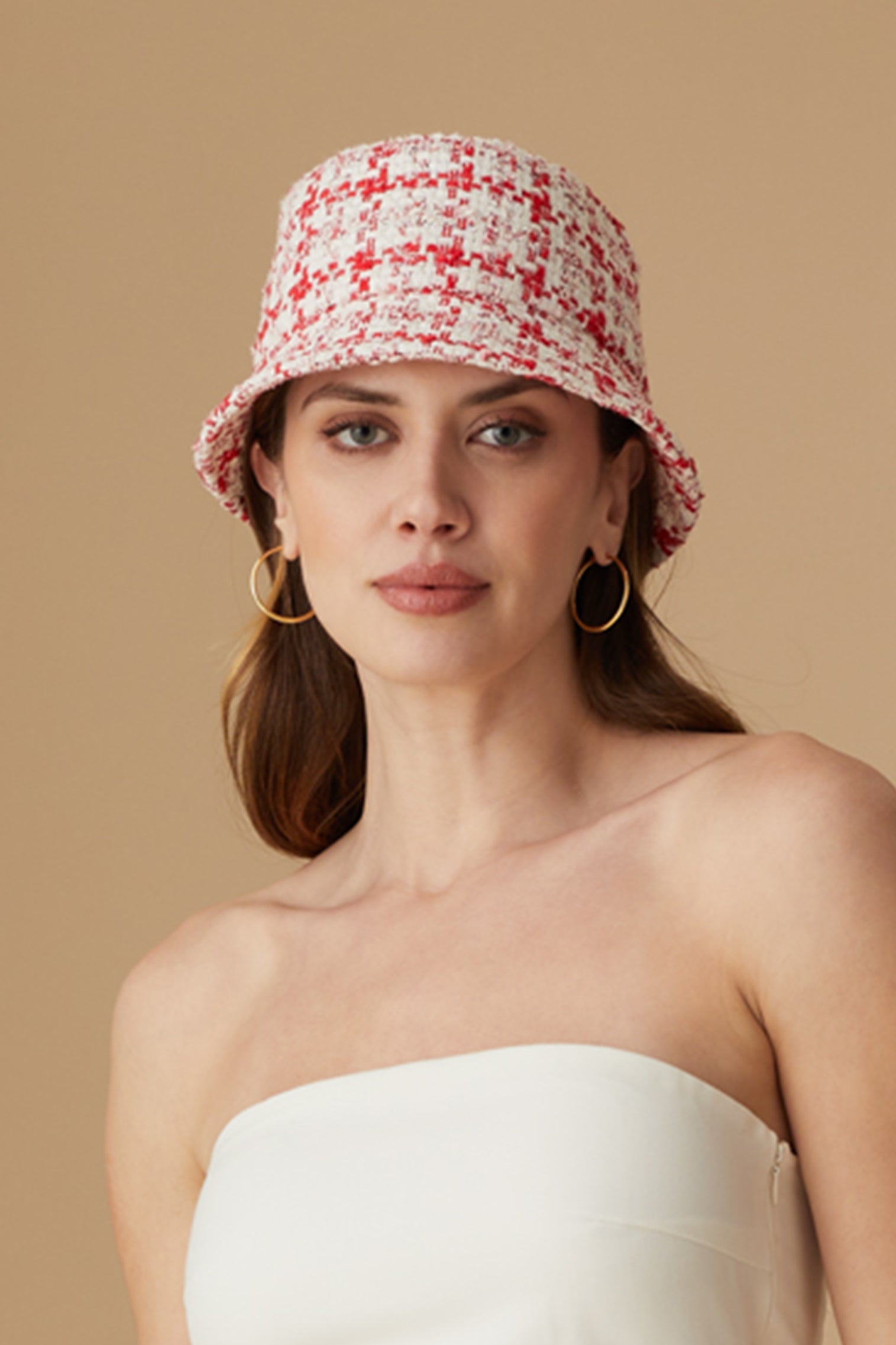 Rye Puppytooth Bucket Hat. Hats for Men & Women