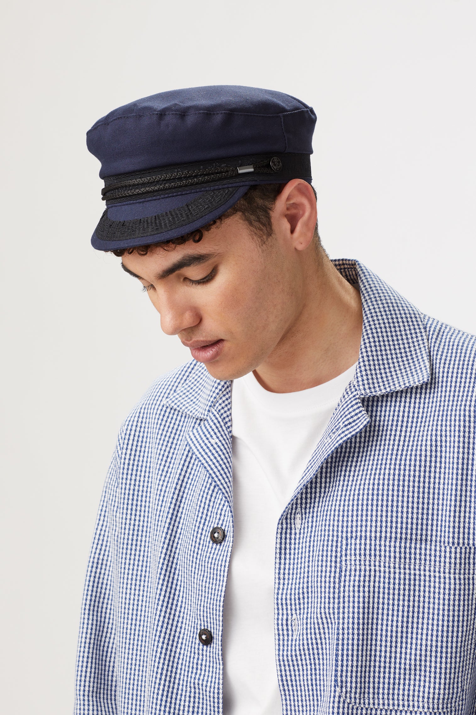 Summer Skipper Cap - Buy Black Skipper Captain Hat. Hats for Men & Women